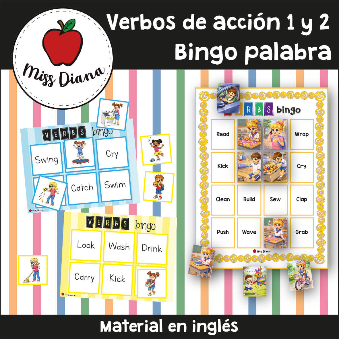 Materiales didacticos miss diana